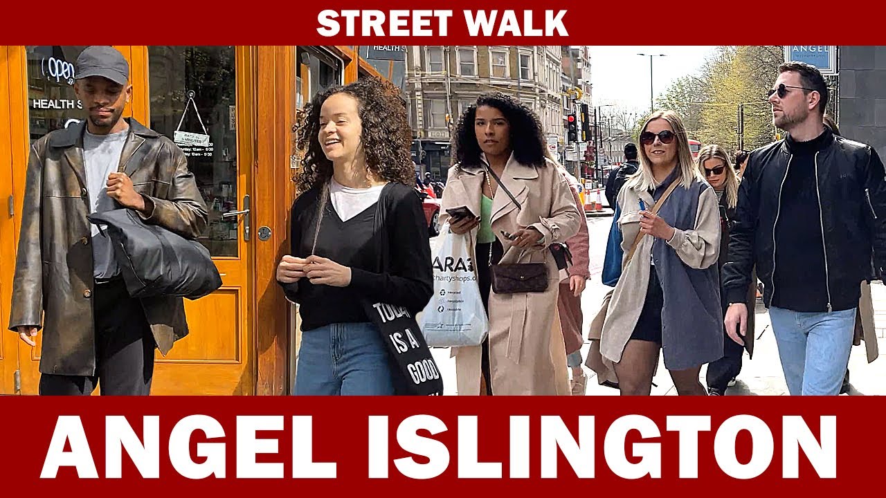 Angel Islington Walking Tour [ 4K ] Street Walk - Highbury Corner ...