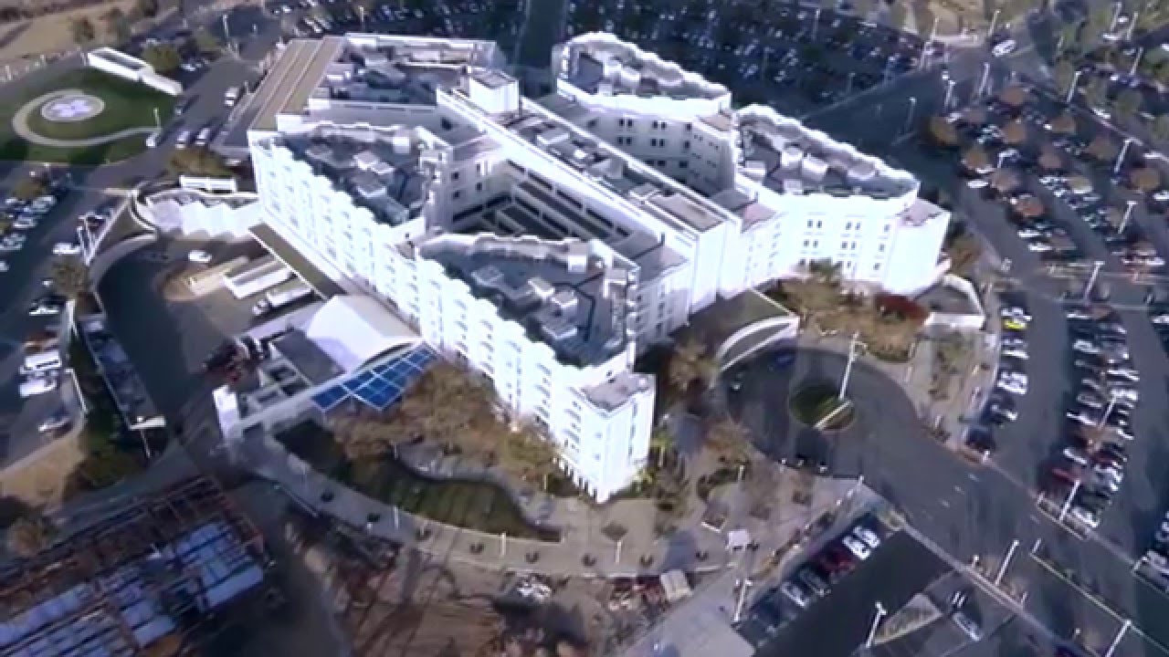 Riverside County Regional Medical Center, California- Aerial View - YouTube