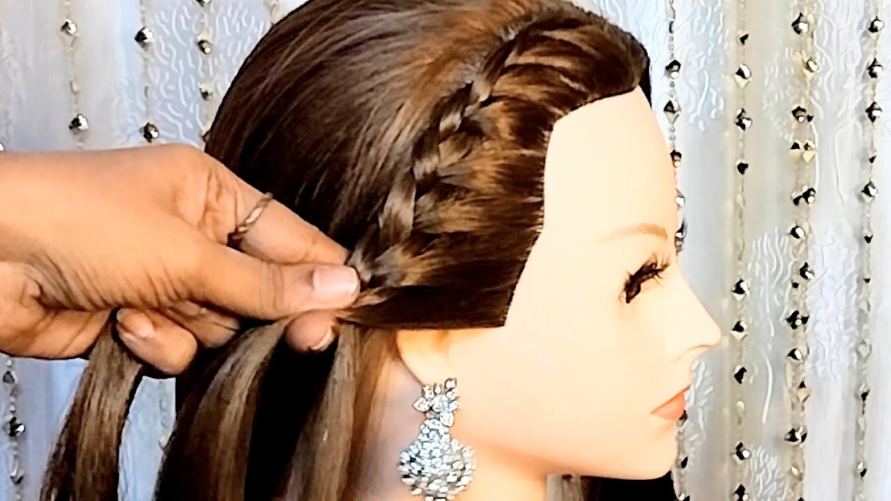 easy and cute ponytail hairstyle for girls | simple pony hairstyle for ...