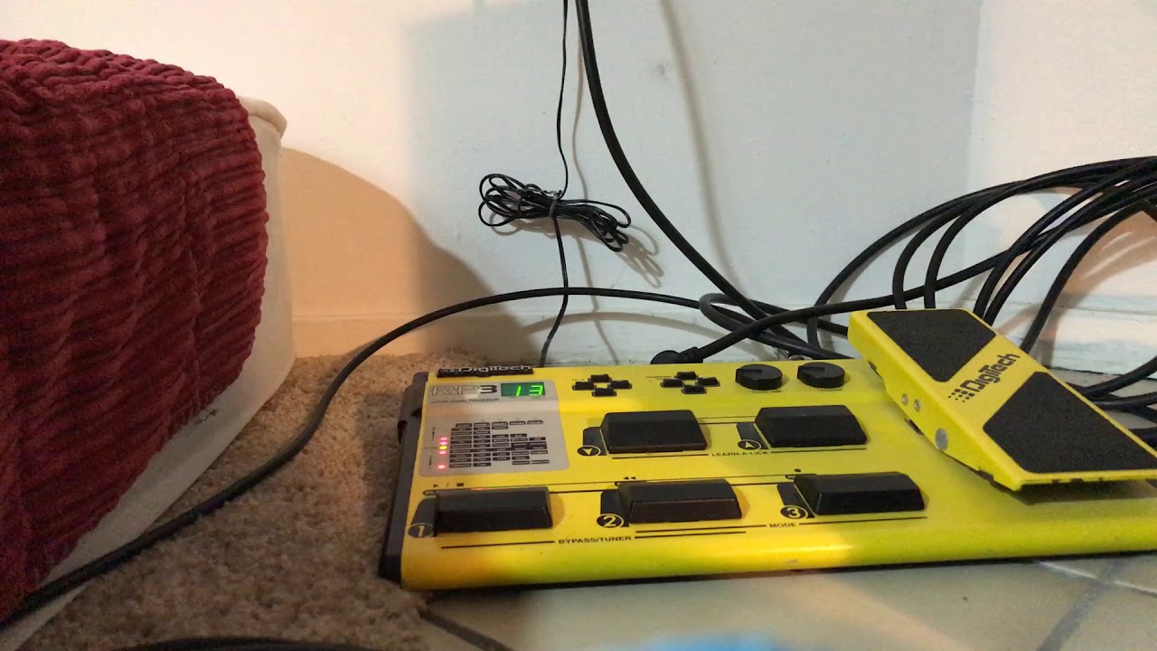 Digitech RP3 demo - YouTube