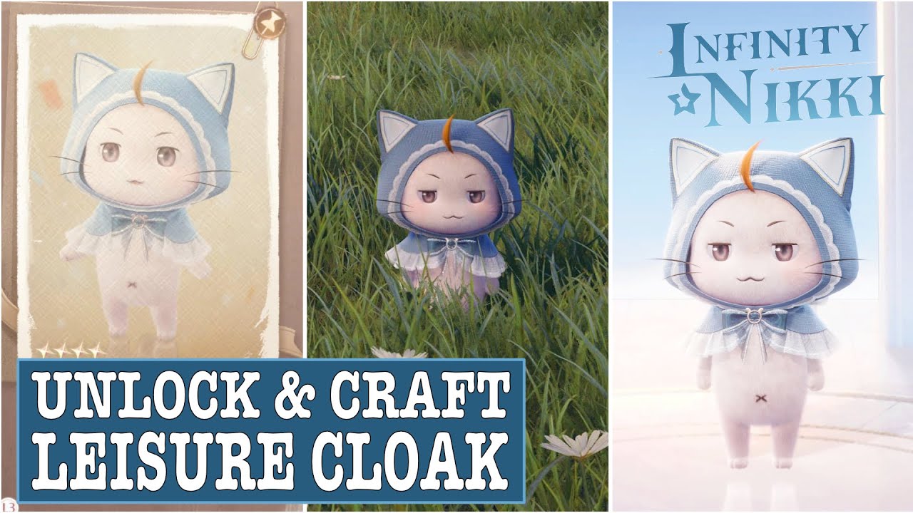 Infinity Nikki - How to Unlock & Craft Momo's LEISURE CLOAK - YouTube