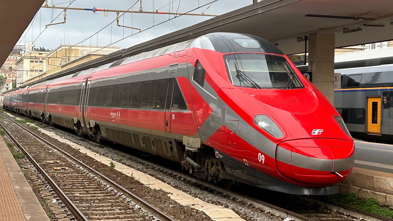 LA GRANDE VARIETÀ DEI FRECCIAROSSA IN ADRIATICA: ETR600, ETR1000 ...