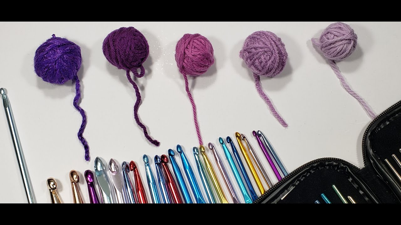 Do you want to learn how to crochet? 5 basic crochet stitches tutorial ...