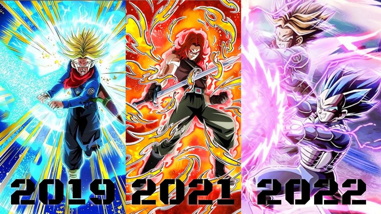 Evolution of DBZ/DBS Future Trunks in Dokkan Battle - YouTube
