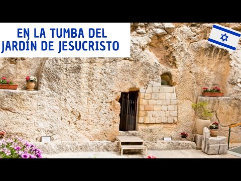 En el Jardín de la TUMBA DE JESÚS en JERUSALÉN | Visita al Gólgota ...
