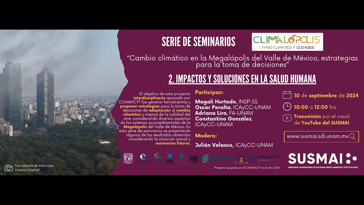 Cambio climático en la Megalópolis del Valle de México: Impactos y ...