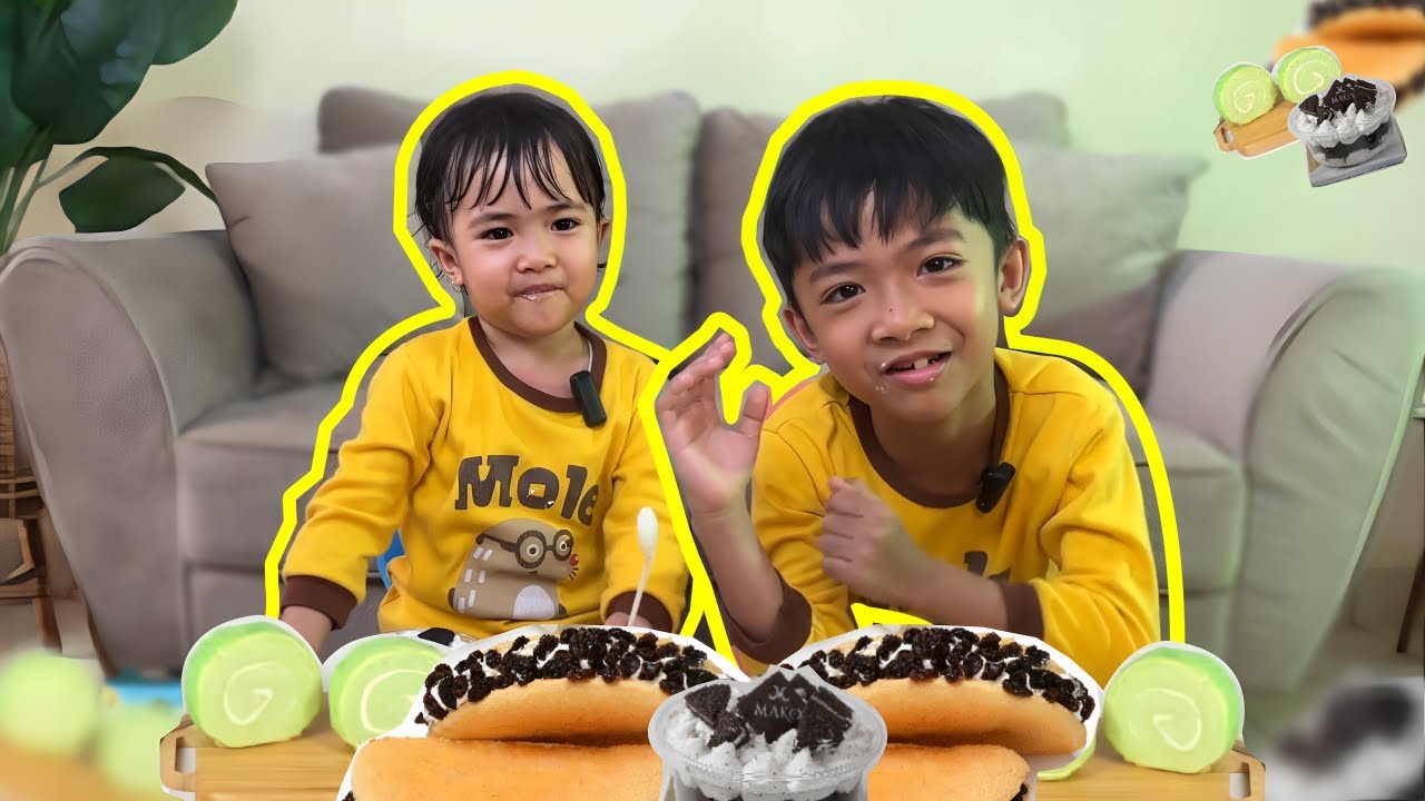 Aljabar & Shafa Mencicipi Lezatnya MAKO Cake and Bakery! 🍰🥐 - YouTube