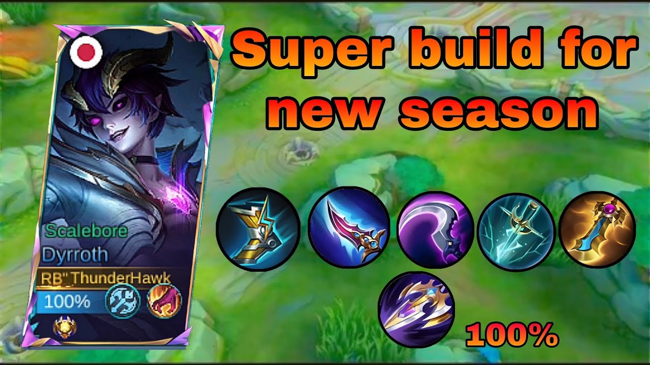 SUPER BUILD FOR NEW SEASON YOU CAN COOK ENEMIES BY THIS BUILD (DYRROTH ...