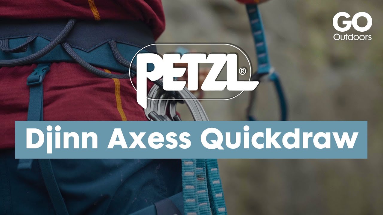 Djinn Quickdraw | Petzl Climbing Gear - YouTube
