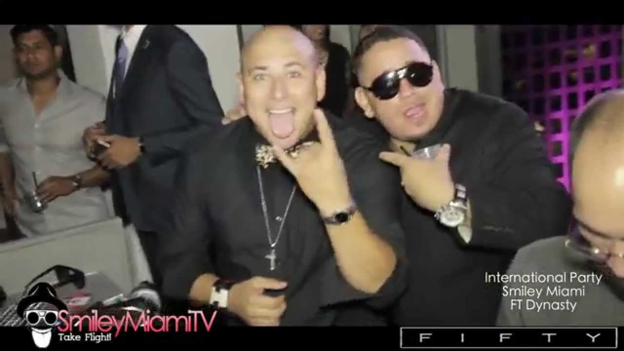 Smiley Miami Take Flight - Take 1 At Club Fifty In Miami Florida - YouTube