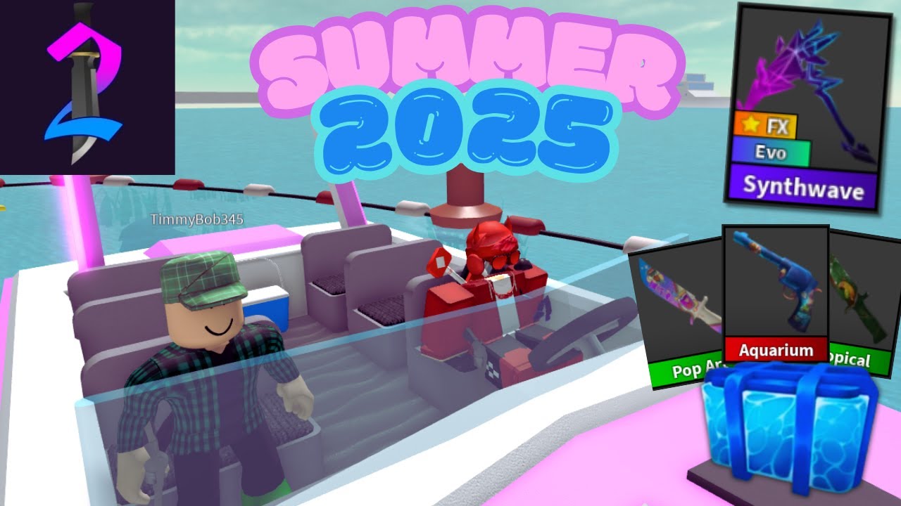 Reviewing RBLX: MM2's SUMMER UPDATE 2025 [Completed Battle Pass] - YouTube