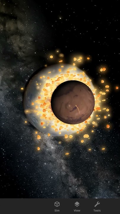 Mars MERGES With Earth - Universe Sandbox 2 - YouTube