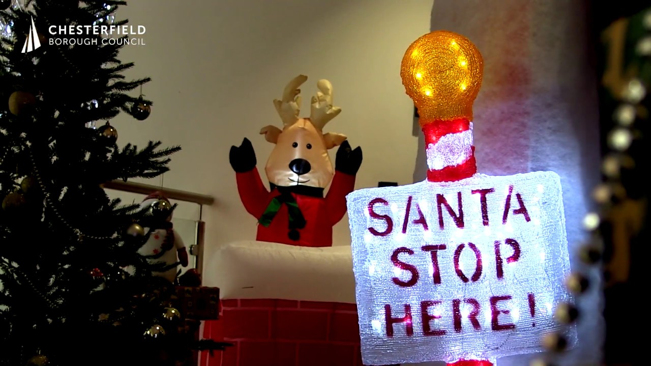 Santa's grotto, Market Hall - 2019 - YouTube