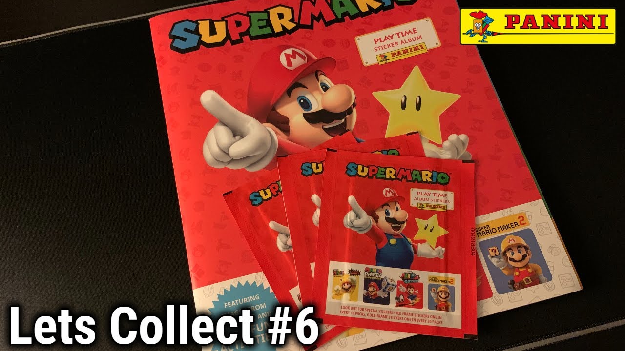 Let’s Complete Part 6 - Panini Super Mario Play Time Sticker Collection ...