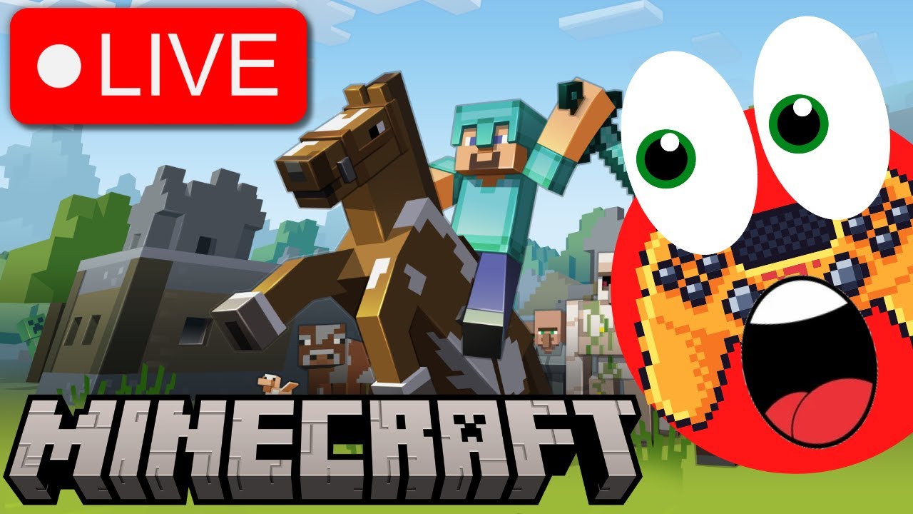Playing Minecraft On Twitch and YouTube LIVE - YouTube
