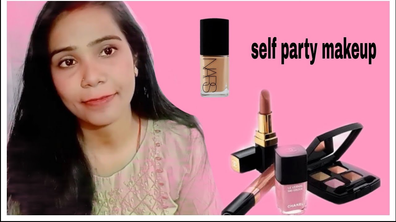 🧿🌟self party makeup tutorial for beginners 🏵️#youtubeshorts #shortvideo ...