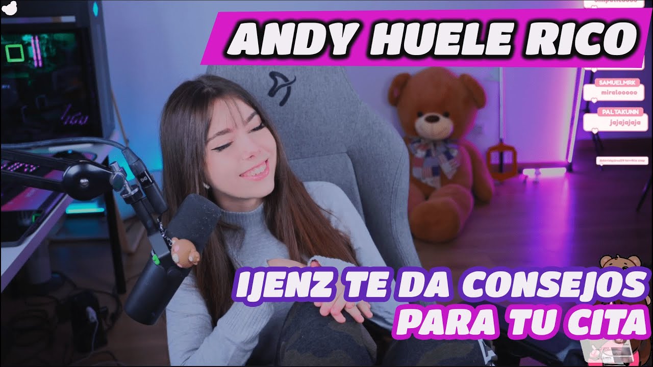 IJEN: ANDY HUELE RICO🥵 // Ijenz te da consejos para tu cita romántica ...