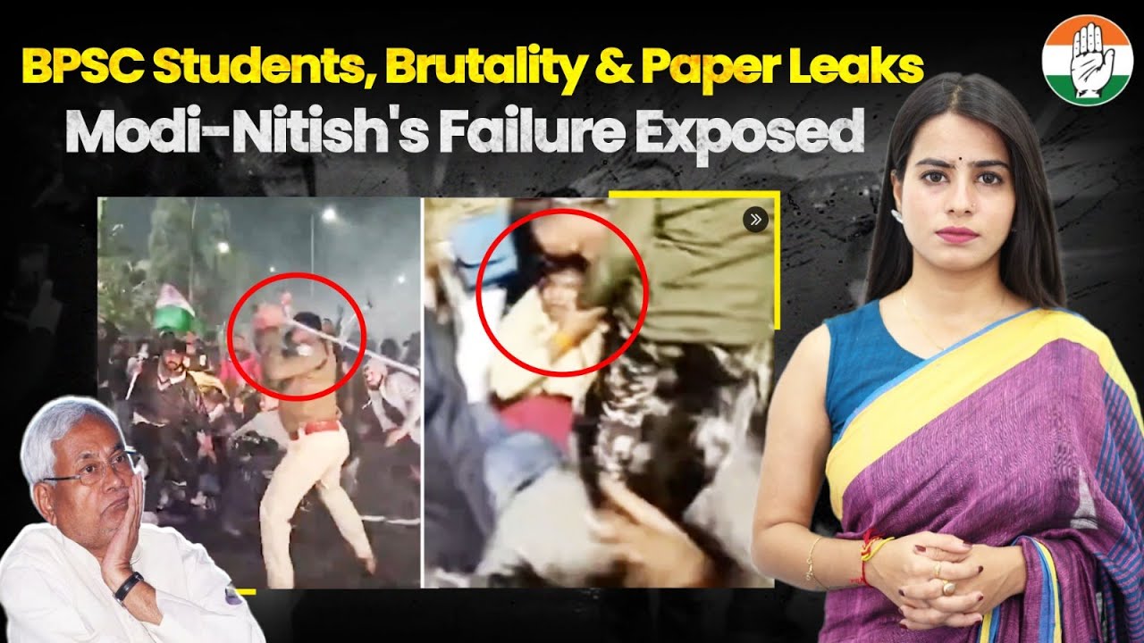 Bihar, BPSC Students, Brutality & Paper Leaks: Modi-Nitish's Failure ...