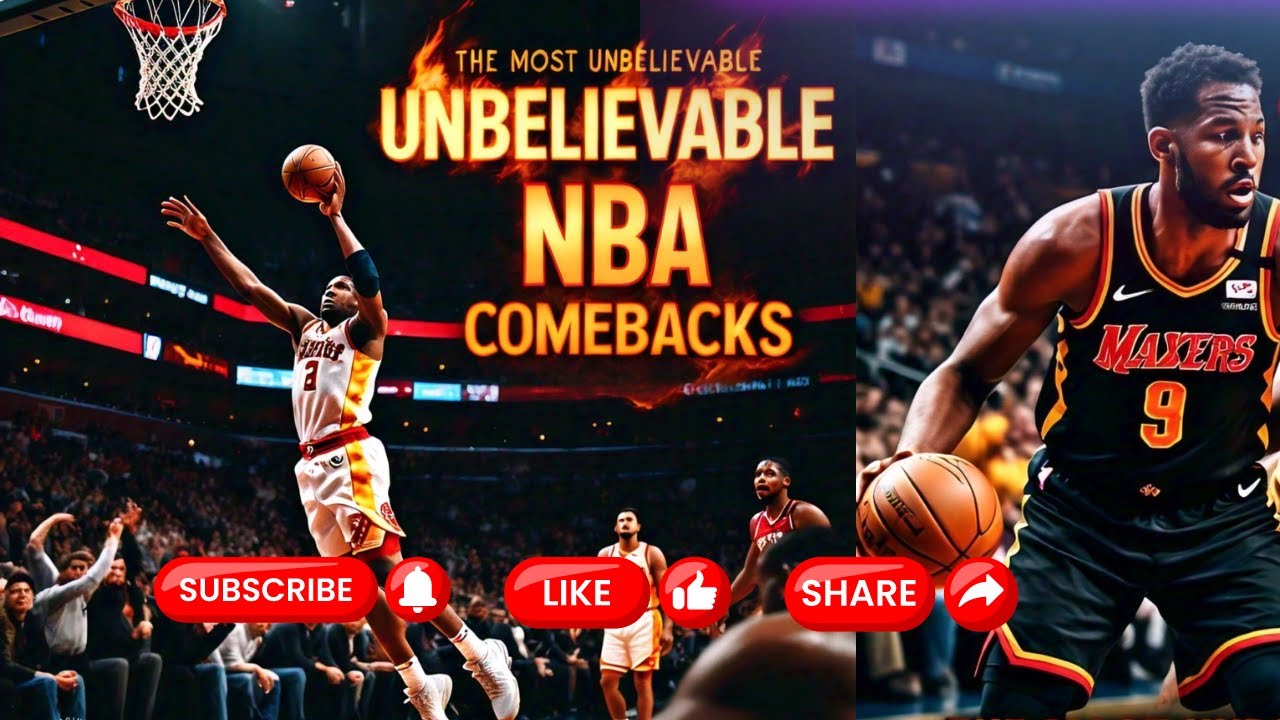 The Most UNBELIEVABLE Comebacks in NBA History - YouTube