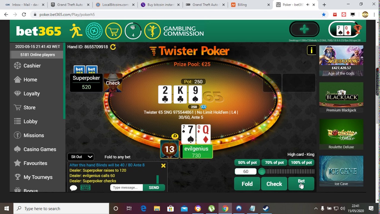 the Devil PLAYing ONline PokER - YouTube