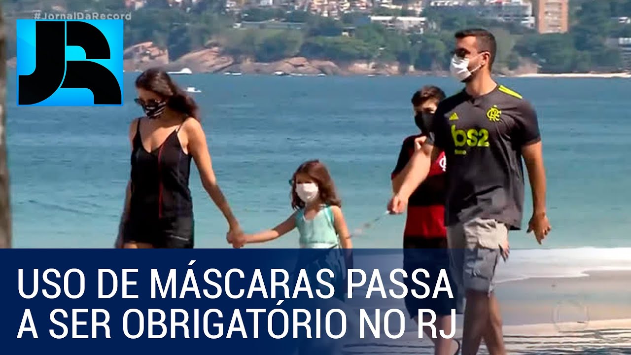 Uso de máscaras no Rio de Janeiro passa a ser obrigatório a partir ...