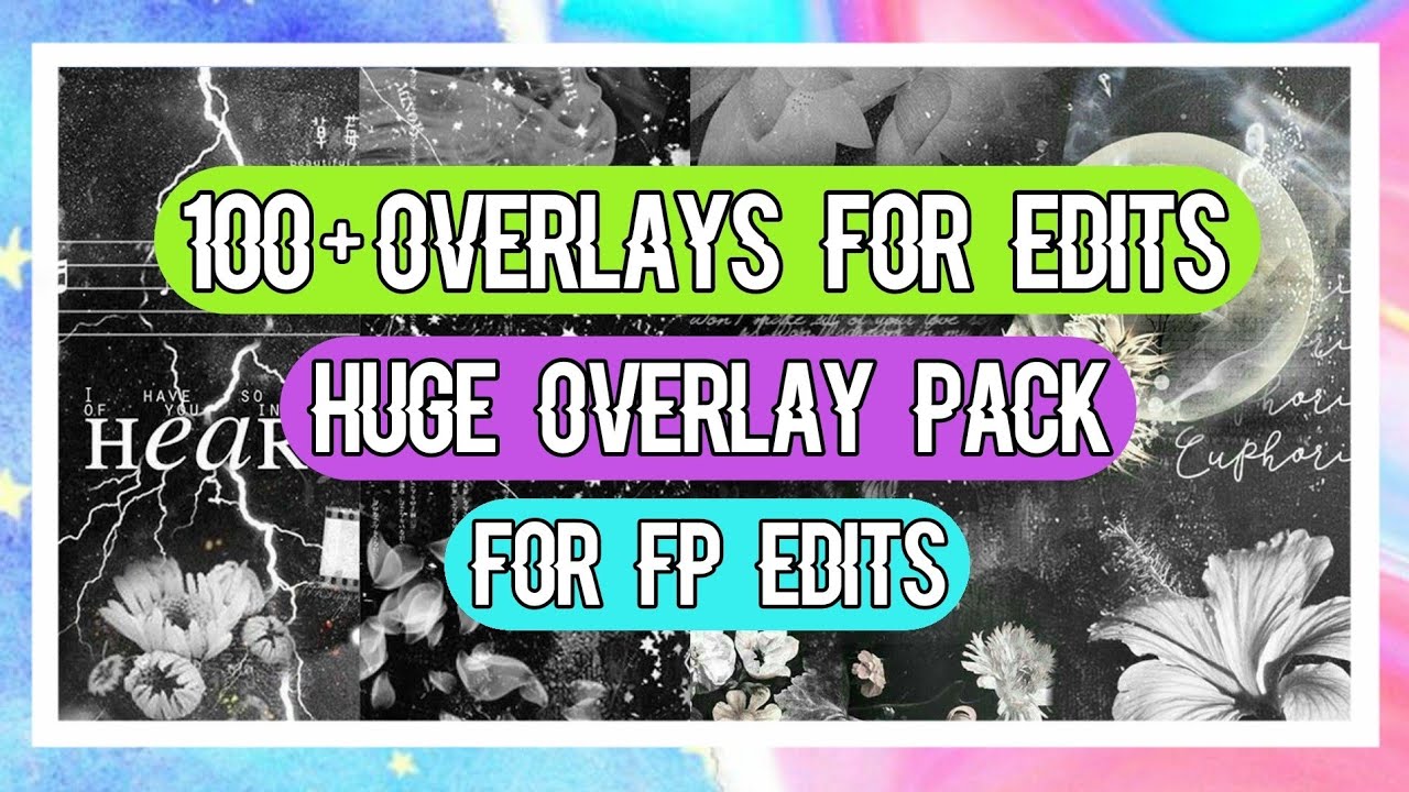 100+ HUGE OVERLAY PACK FOR FANPAGE EDITS | 100+ OVERLAYS FOR PHOTO ...