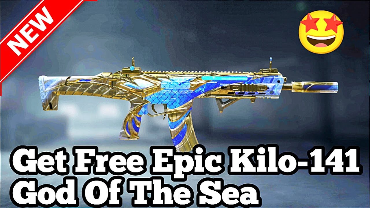 Get Free Epic Kilo-141 God Of The Sea in Cod mobile - YouTube