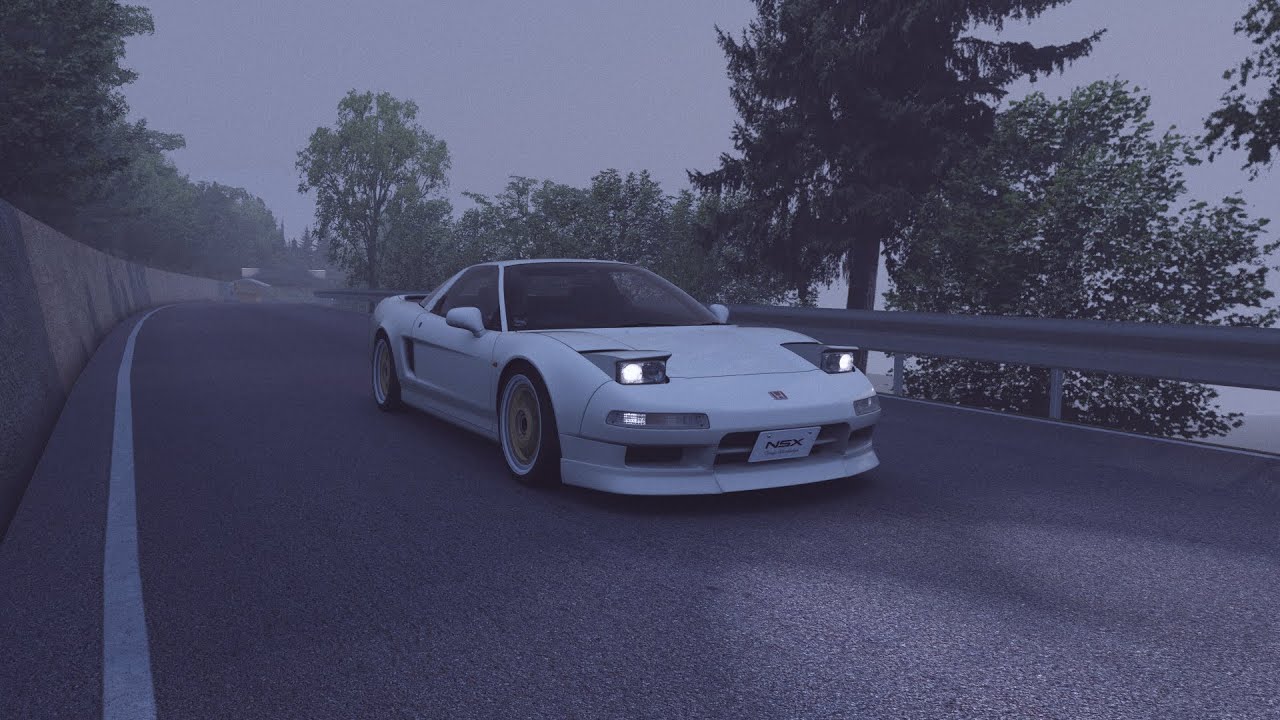 Honda NSX touge in Trento-Bondone hill - YouTube