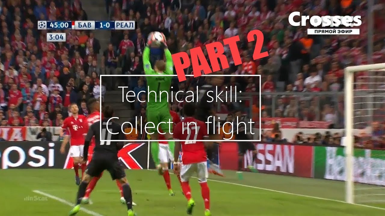 Goalkeeper Training for Crosses part 2 4GK - YouTube