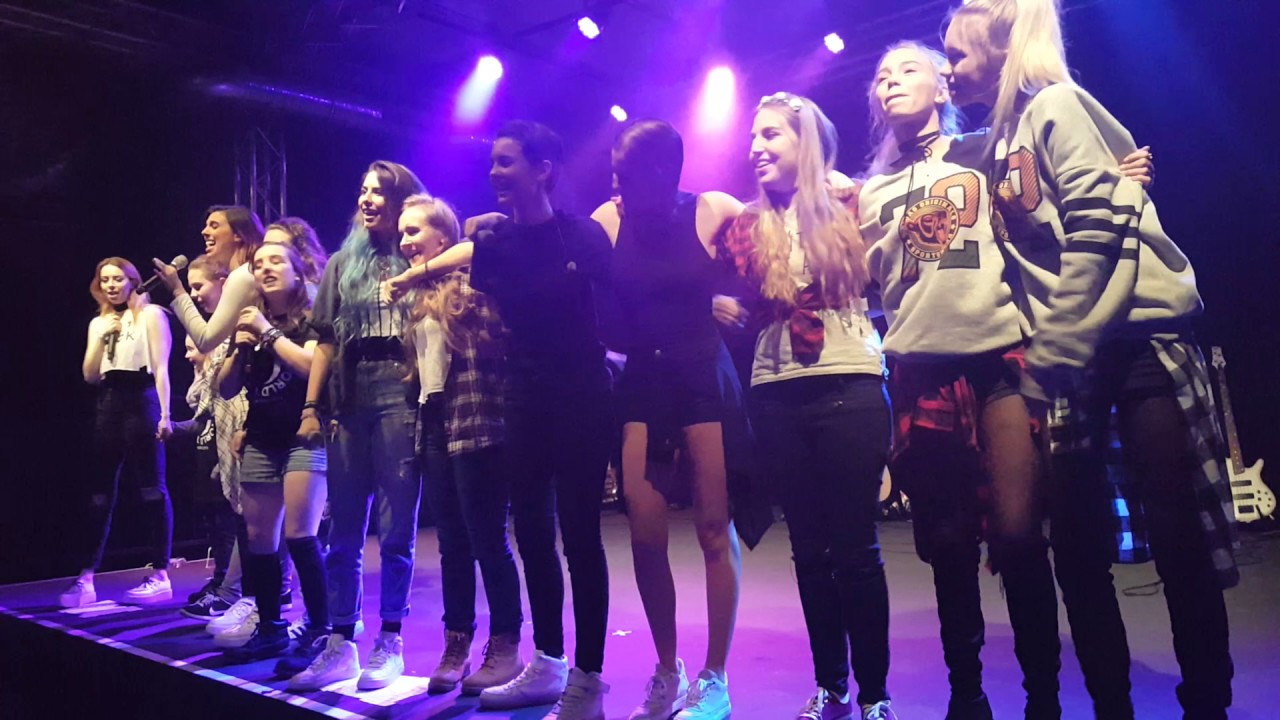 Worth The Fight - Cimorelli Up At Night Tour - Stuttgart - YouTube
