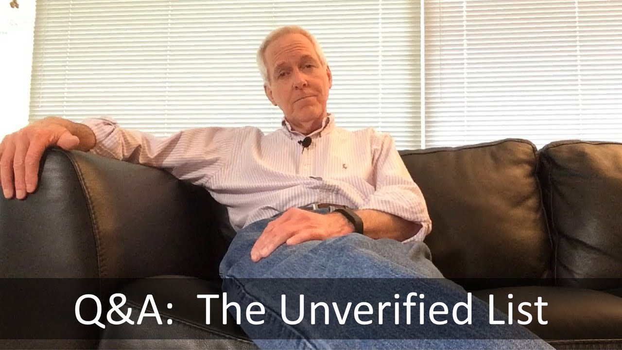 Q&A Unverified List - YouTube