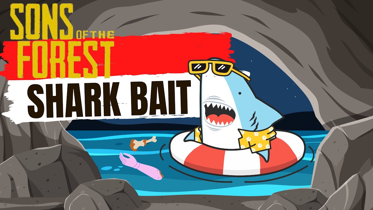 SURROUNDED BY SHARKS in Sons of the Forest #sonsoftheforest # ...
