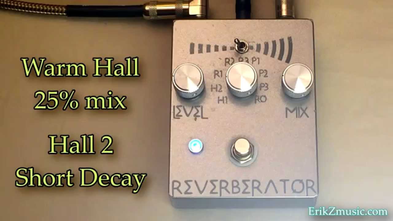 Dr. Scientist Reverberator Reverb Guitar Pedal Demo - YouTube