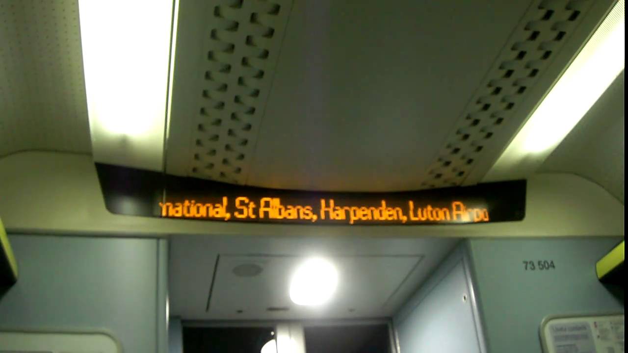 First Capital Connect Class 377504/377521 Announcement - YouTube