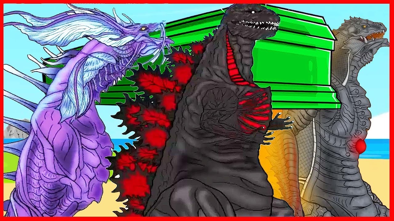 Shin Godzilla vs. Titanus Tiamat - MonsterVerse - Coffin Dance Meme ...
