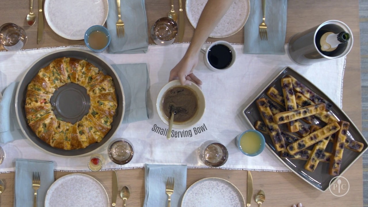 The perfect brunch– with Pampered Chef Stoneware - YouTube