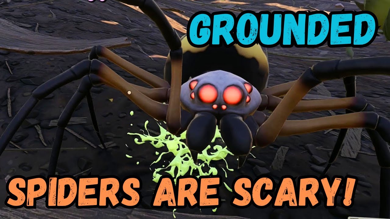 Grounded ep1 - Spiders are scary! - YouTube
