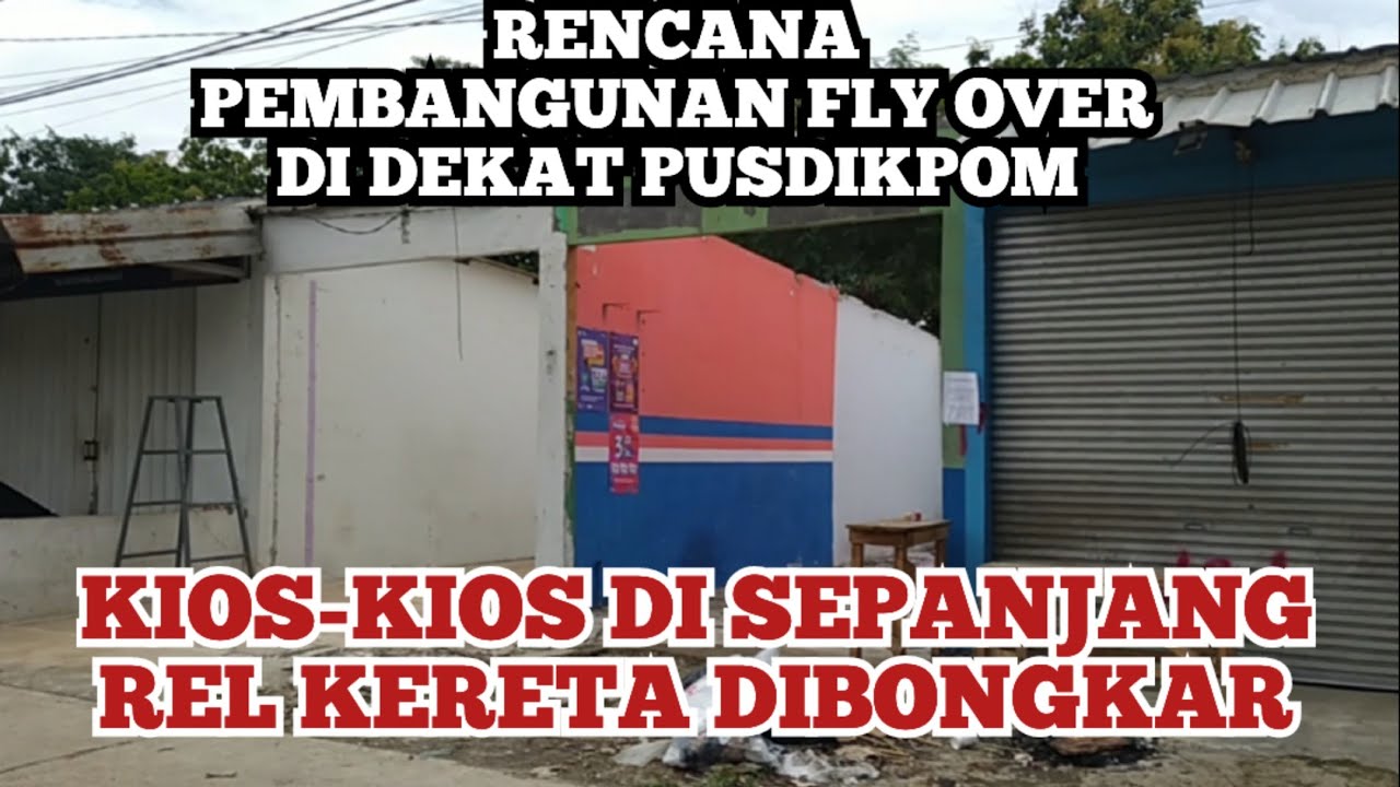 Terkait Rencana Pembangunan Fly Over, Kios-Kios Di Jl Bp Ampi, Baros ...