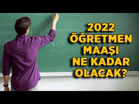 2022 yılı öğretmen maaşı ne kadar oldu?