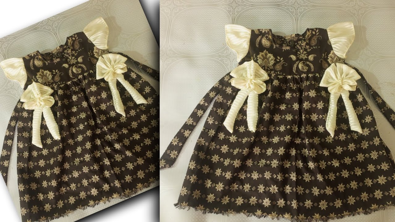 New frock design cutting and stitching full tutorial - YouTube