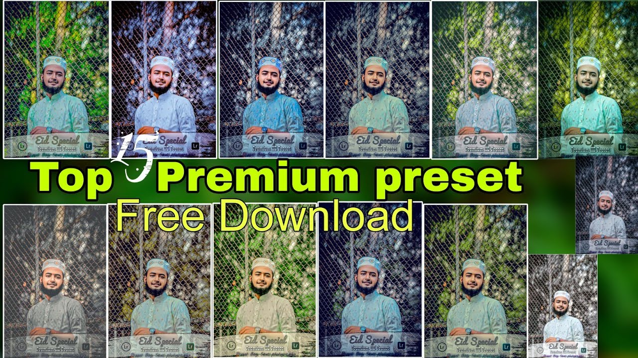 Top 15 Lightroom Premium Presets!Lightroom Presets 2024 ! Lightroom ...