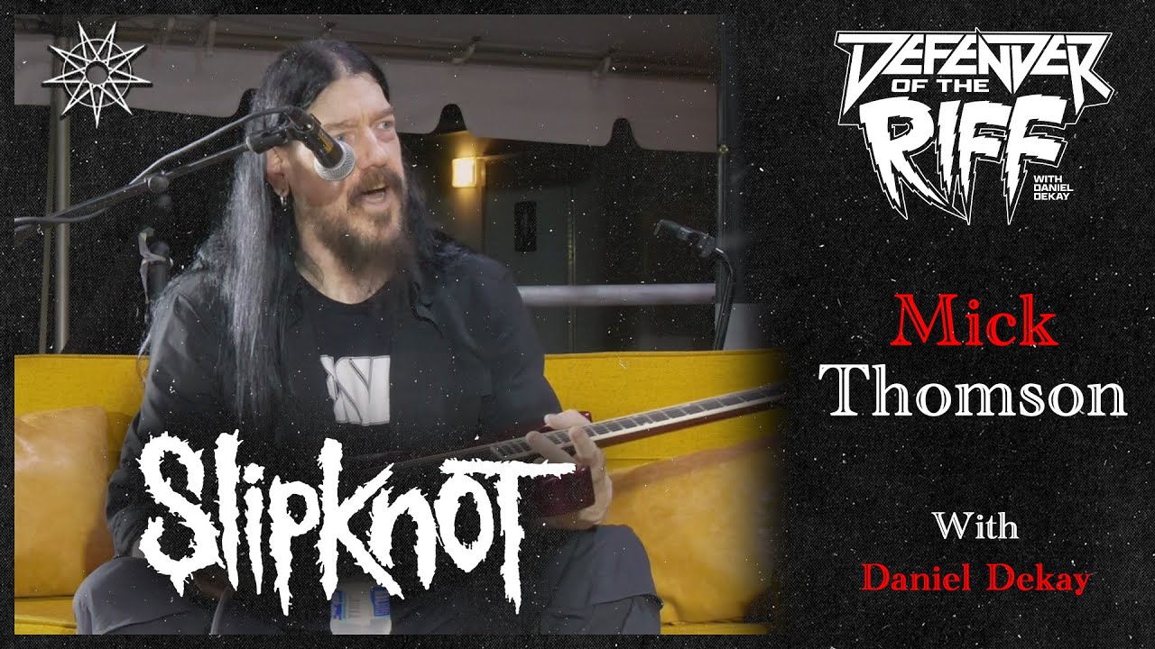 Mick Slipknot Unmasked Slipknot's Mick Thomson And Jim Root Talk Gear,