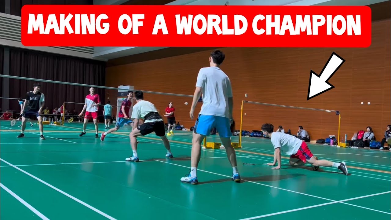 Badminton training - The Making of a World badminton champions - YouTube