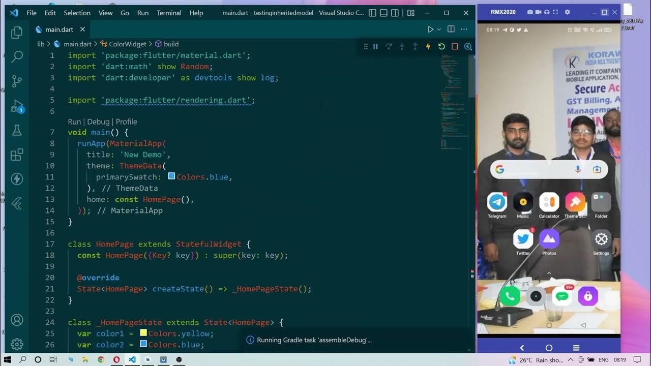 InheritedModel - Flutter State Management Course - YouTube