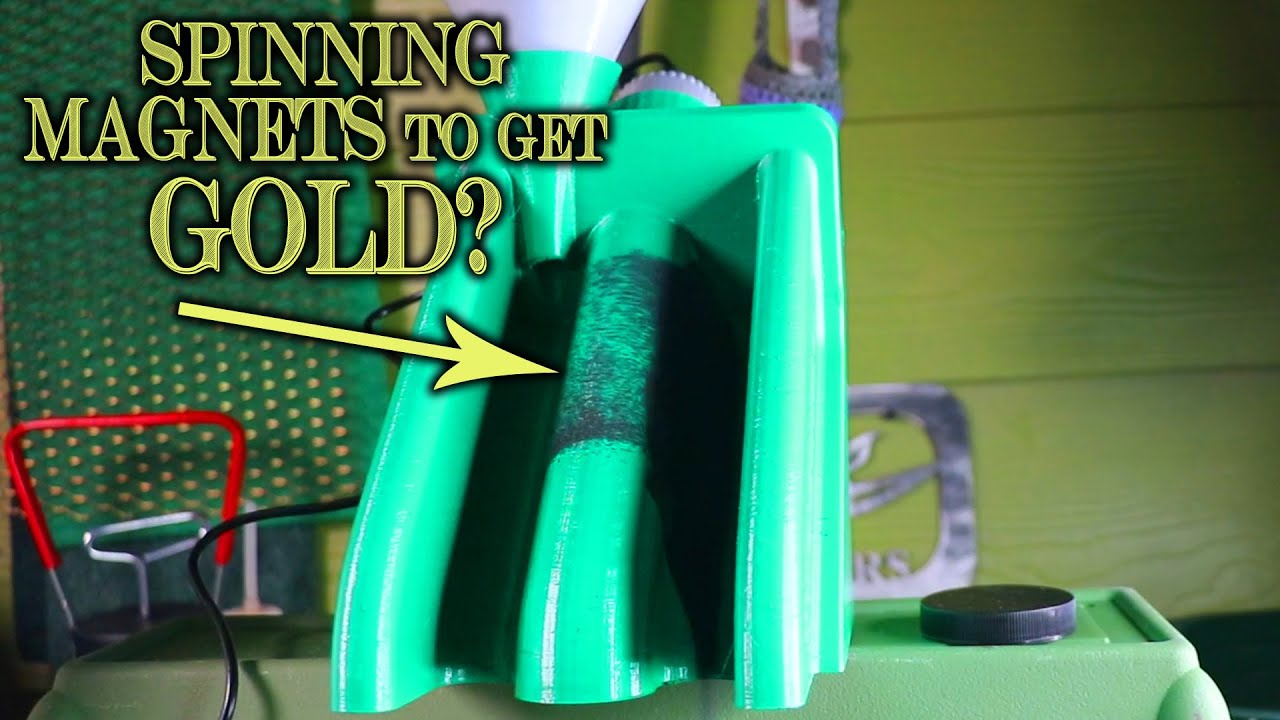 Electro-Magnetic Dry Separator - Crazy Gold Prospecting Tool - YouTube