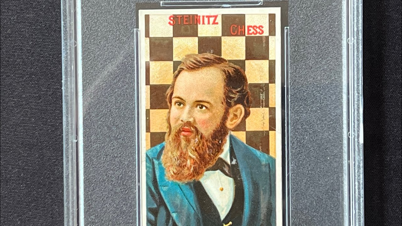 William Steinitz Father of Modern Chess - My Grail Chess card - YouTube