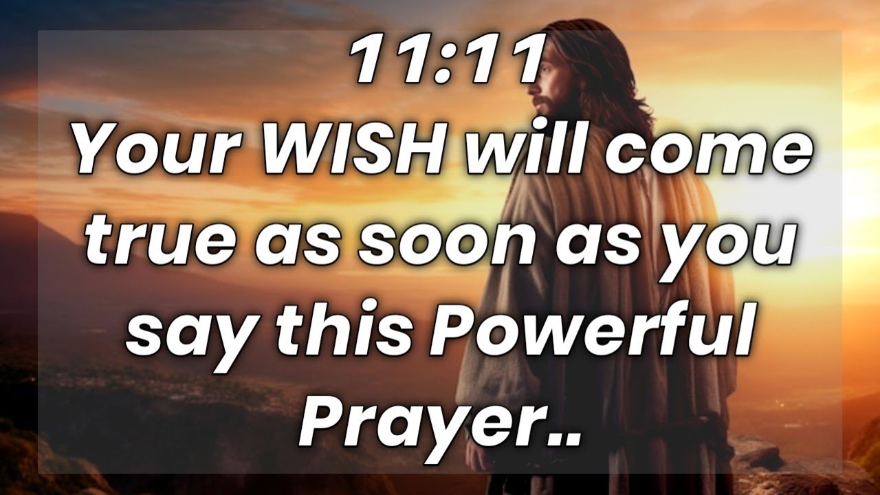 🔴Your Wish Will Come True As Soon As You Say This Powerful Prayer ...