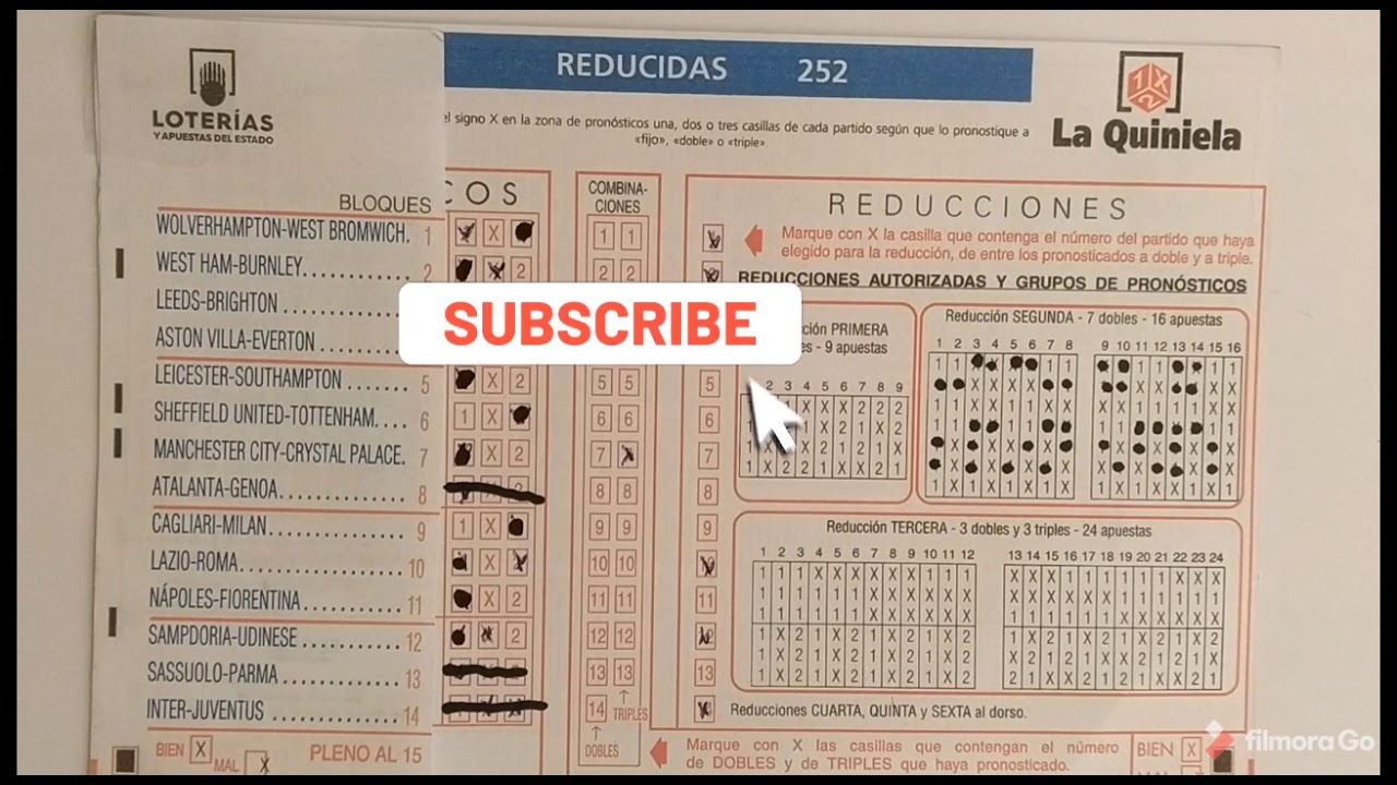 tutorial de la quiniela reducida al 13 tengo 10 aciertos - YouTube