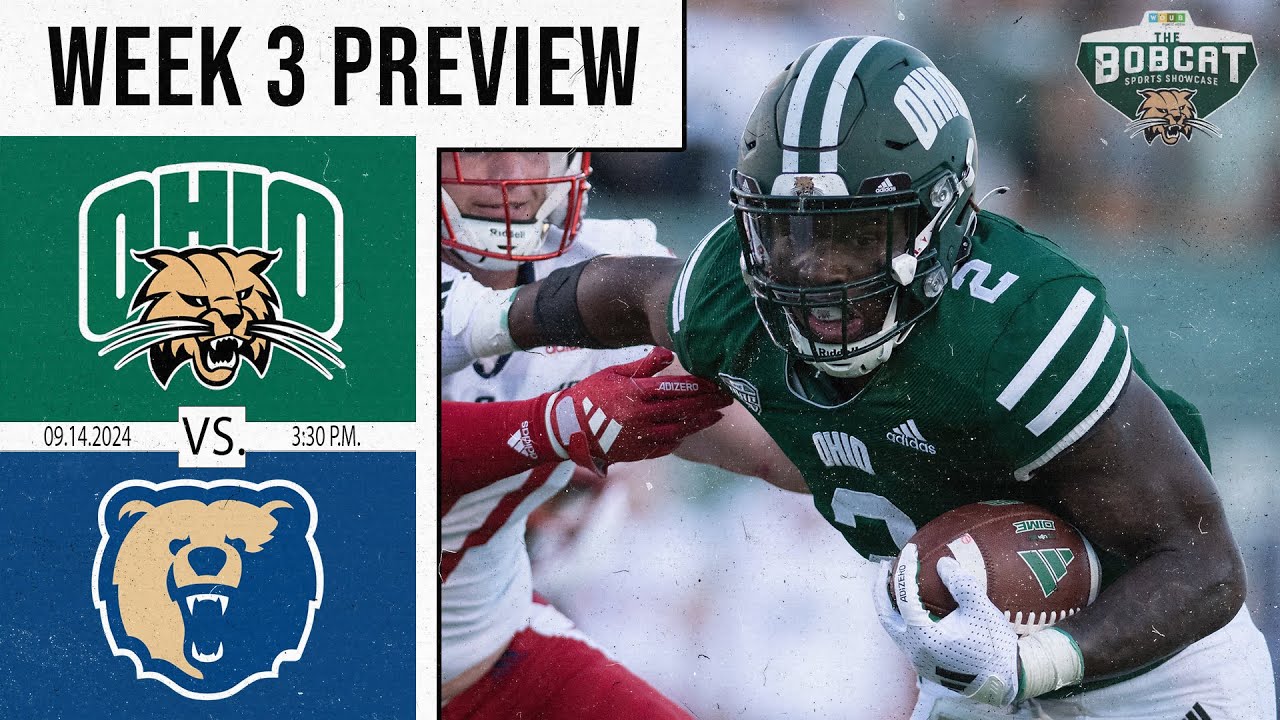 PREVIEW: Ohio Football seeks second-straight win Saturday vs. Morgan ...