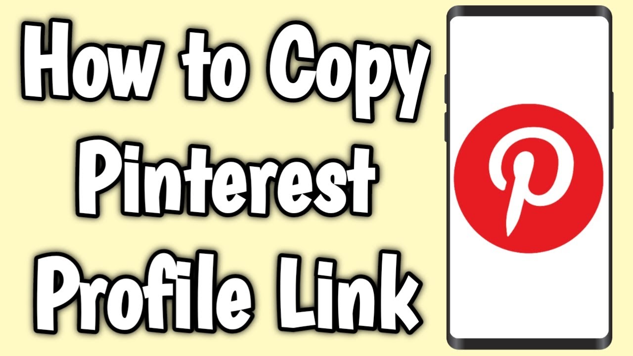 How to Copy Pinterest Profile Link - YouTube
